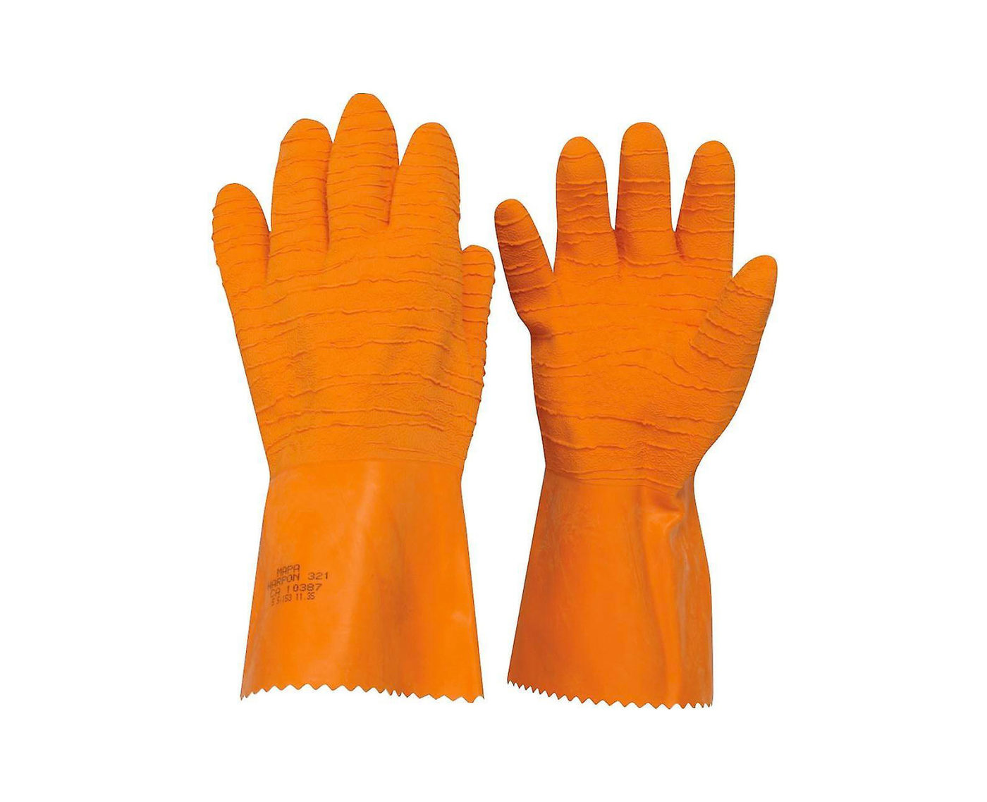 Guantes látex Mapa Harpon 321 - La Ropa de Trabajo | Seguridad Laboral ...